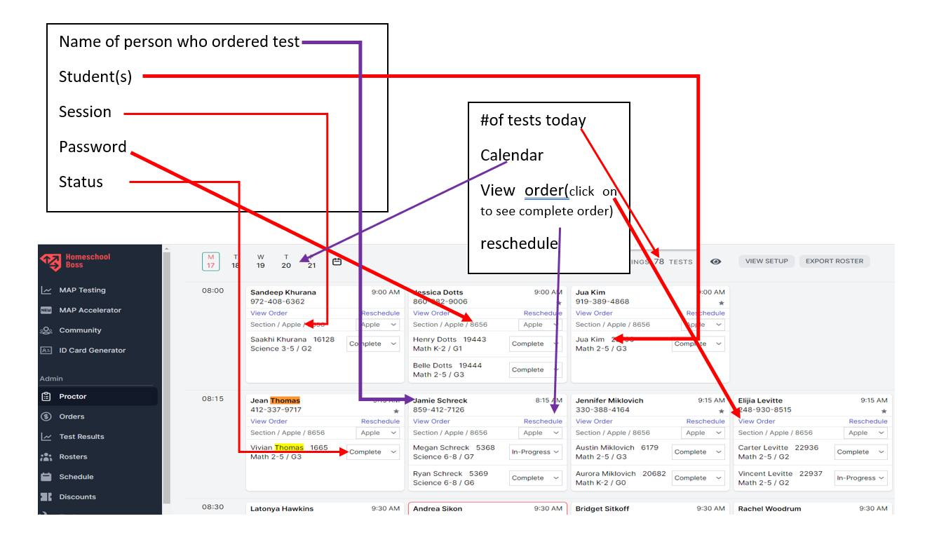 Proctor Reference Manual